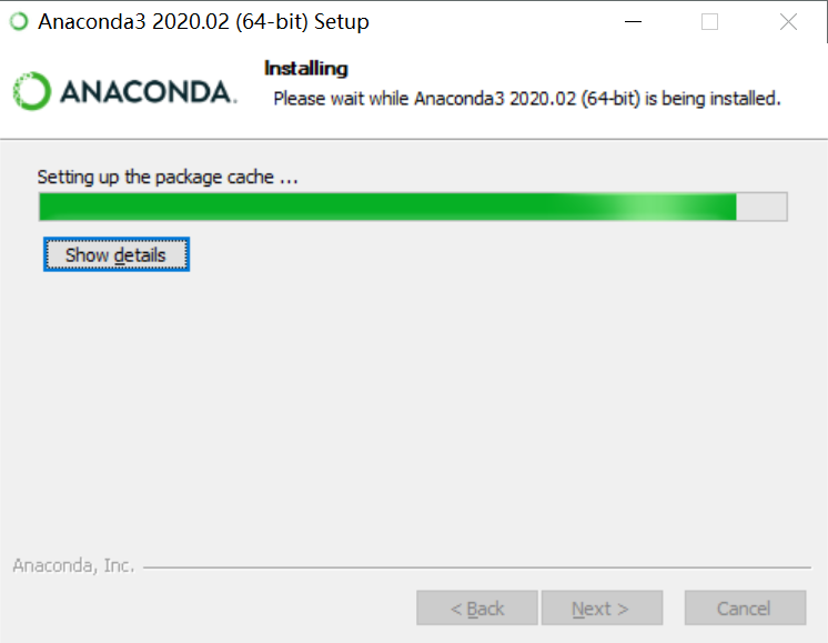 Anaconda Python Hello World VeriMake